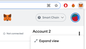 How to recover a Secret Recovery Phrase on Metamask with Chrome browser